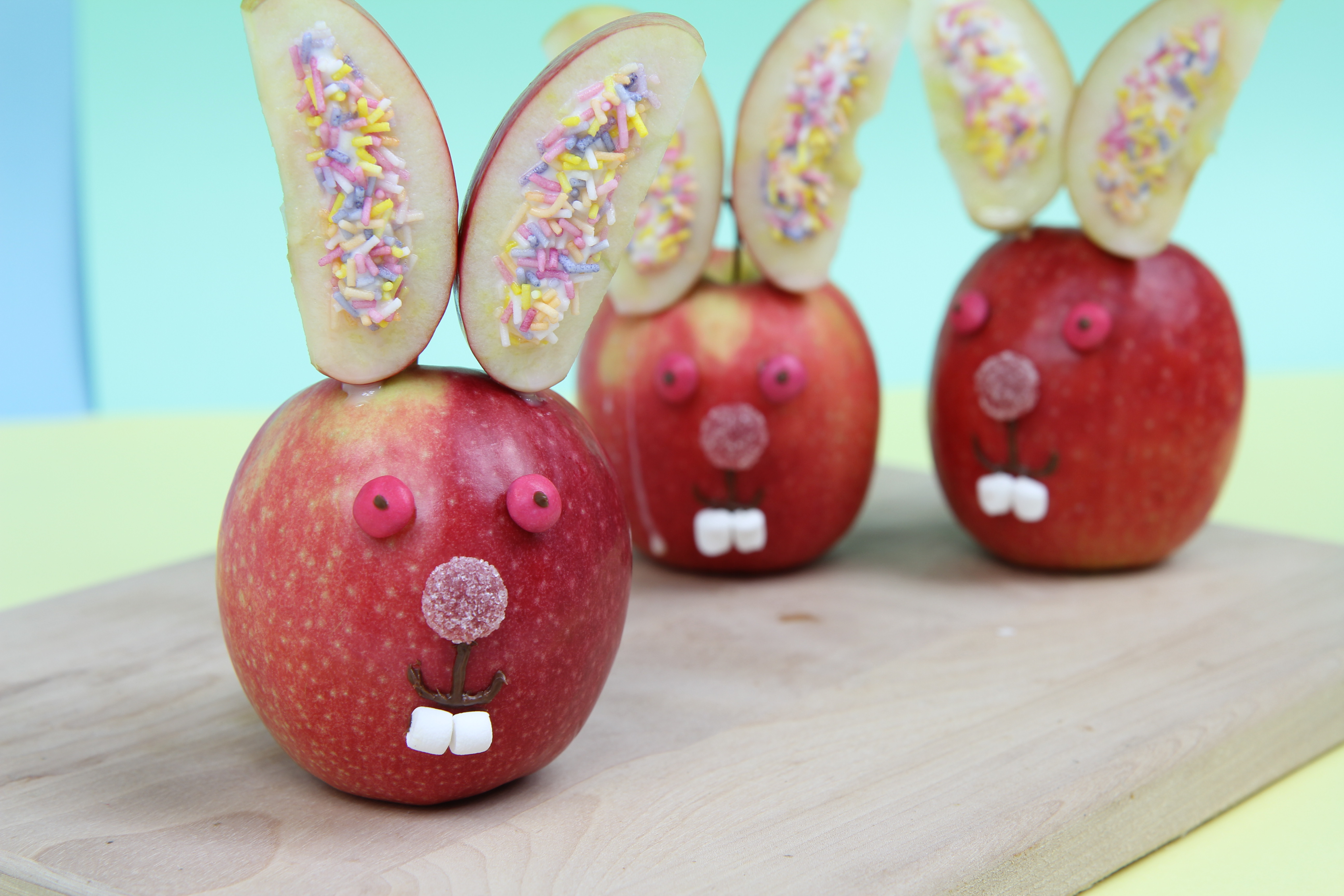 Pink Lady® Easter Apple Bunnies
